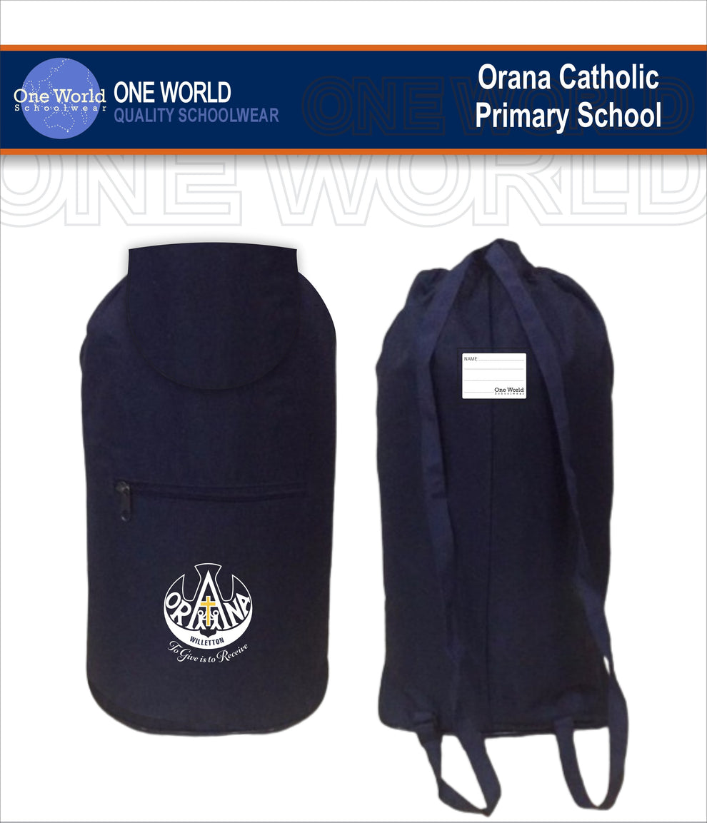 Excursion Bag with School Logo – Orana Catholic Primary School Willetton